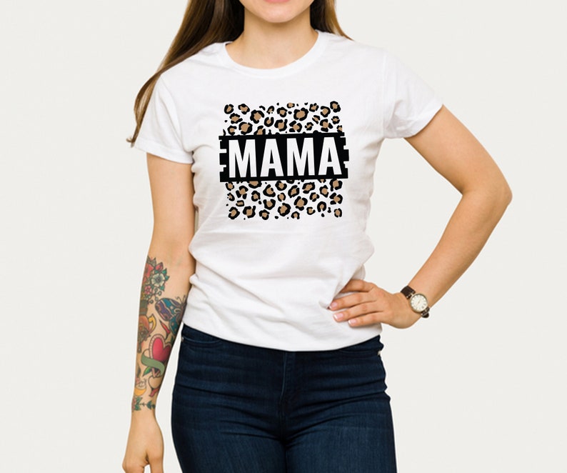 Mama Leopard SVG Mother Svg Mama Cut File Cricut Silhouette - Etsy