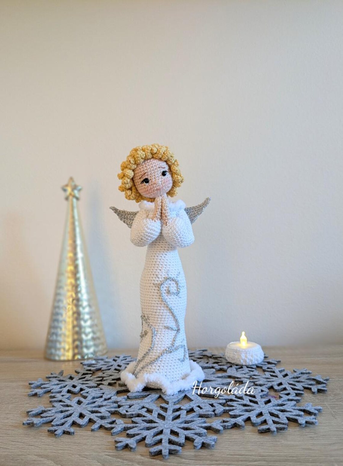 Christmas Angel Crochet Doll Pattern Amigurumi Doll Pattern PDF English ...
