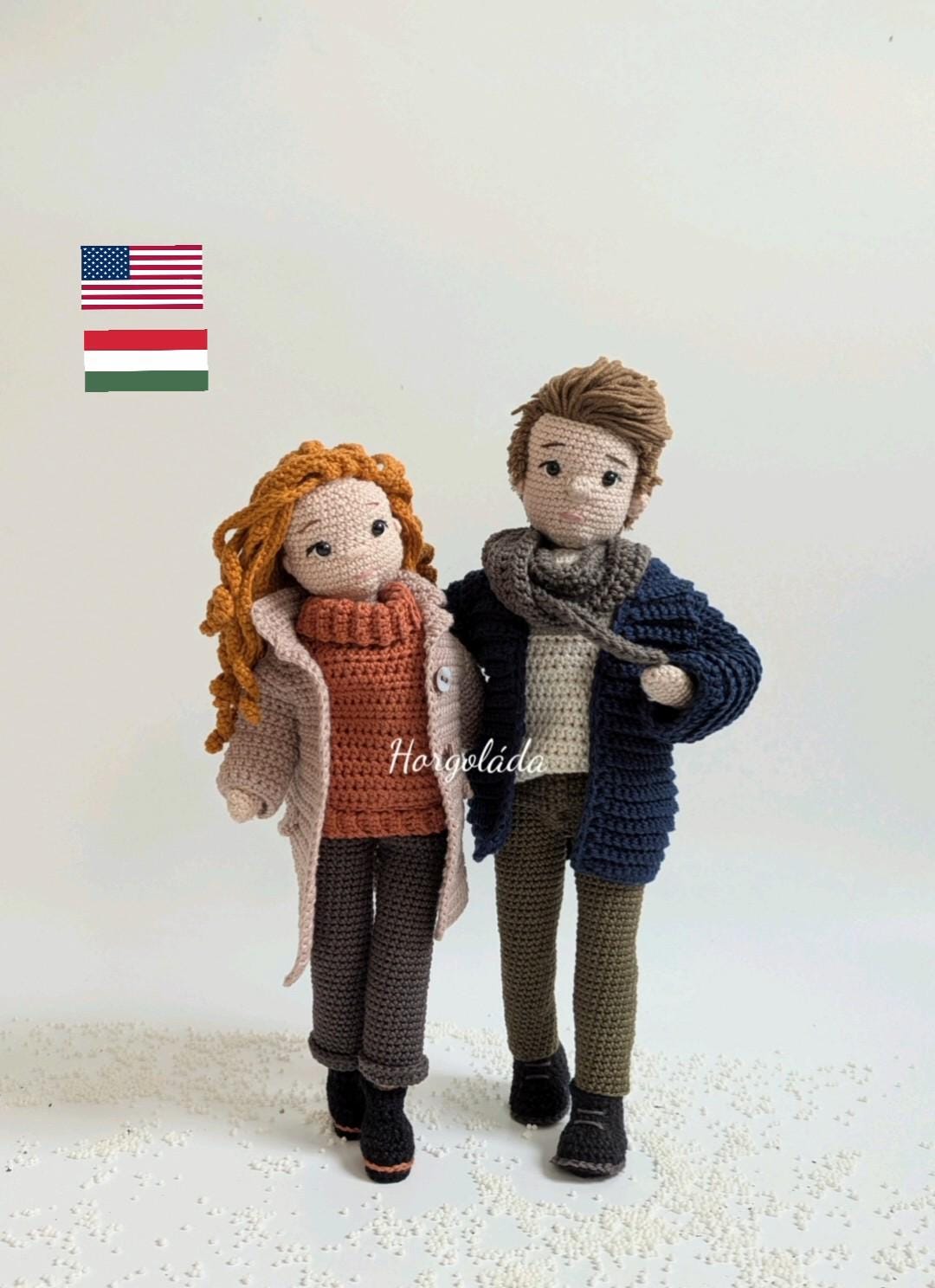 Barbi and Ben Pattern Pack. Amigurumi Pattern Pack. Crochet Pattern ...