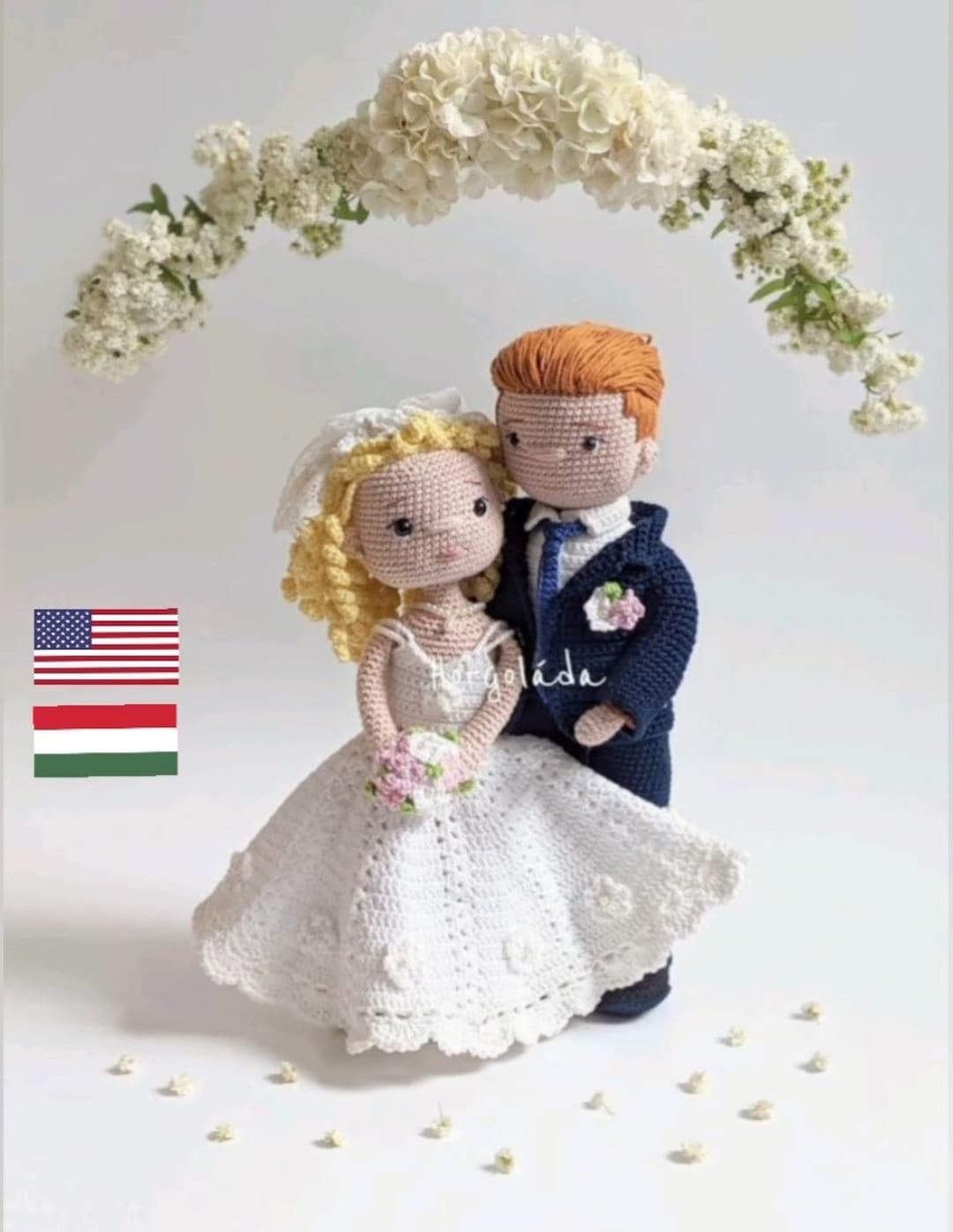 WEDDING Pattern Bundle. Crochet Doll Pattern Bundle, Amigurumi Doll ...