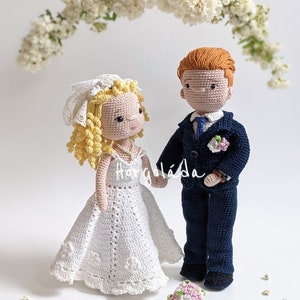 WEDDING Pattern Bundle. Crochet Doll Pattern Bundle, Amigurumi Doll ...