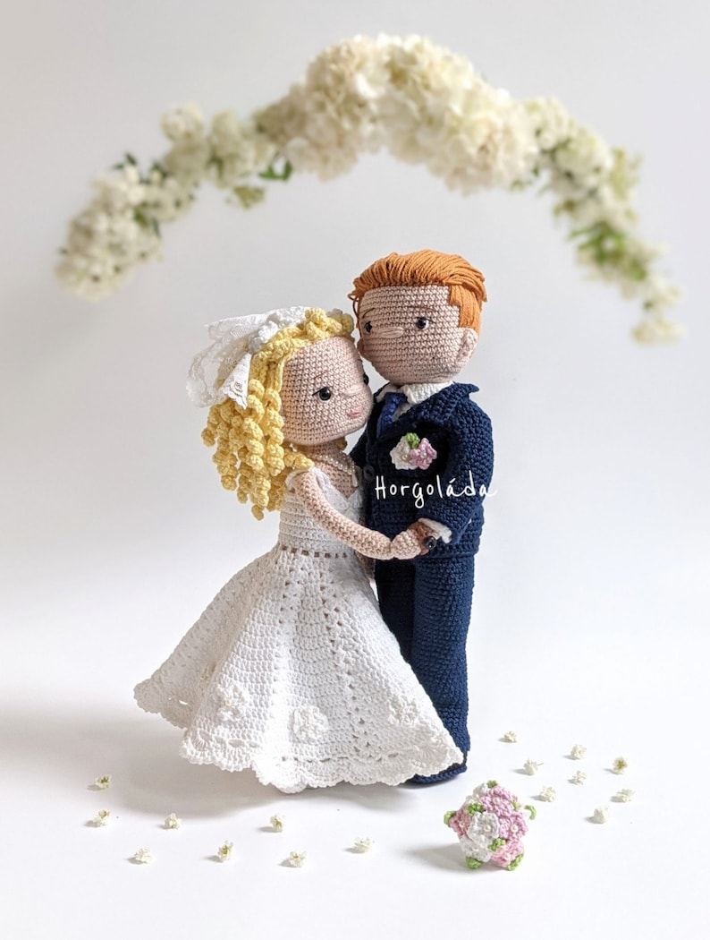 WEDDING Pattern Bundle. Crochet Doll Pattern Bundle, Amigurumi Doll ...