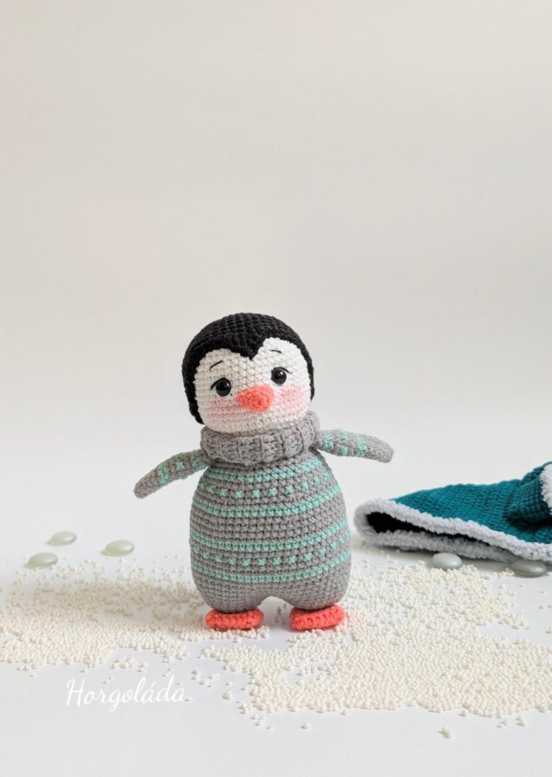 Richie Penguin Crochet Pattern Amigurumi Penguin Pattern PDF English ...