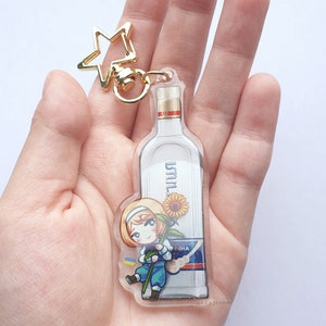 Hetalia Keychain – APH Russia, Ukraine, Belarus Vodka - Etsy