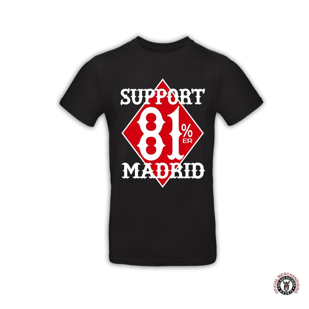 Men's T-shirt Diamond One Percenter Support 81 Black - Etsy