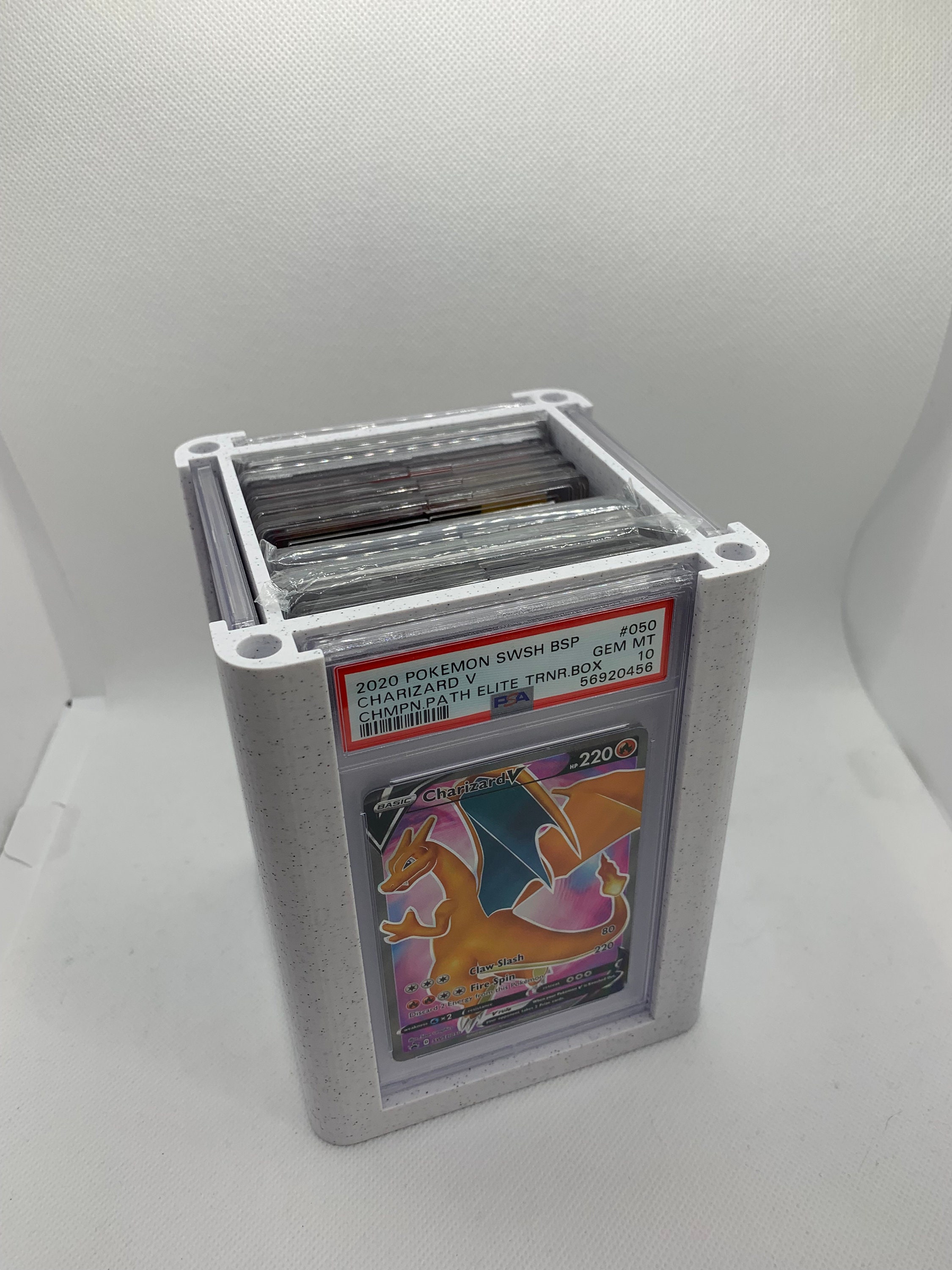 Pokemon Pokeball Inspired PSA Graded Card Slab Display Storage Box ...