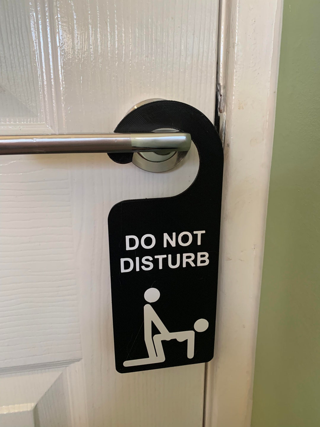 Rude Door Hanger Do Not Disturb Adult Funny Rude College University Co