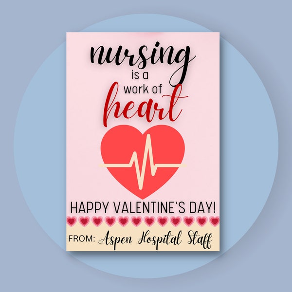 Nurse Valentine Cards - Etsy