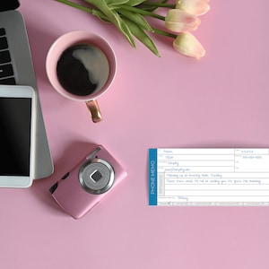 Printable Message Pad Template Form, Missed Call Template PDF, Phone ...