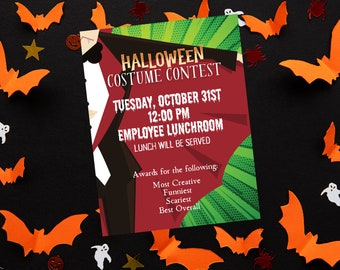 Employee Costume Contest Flyer