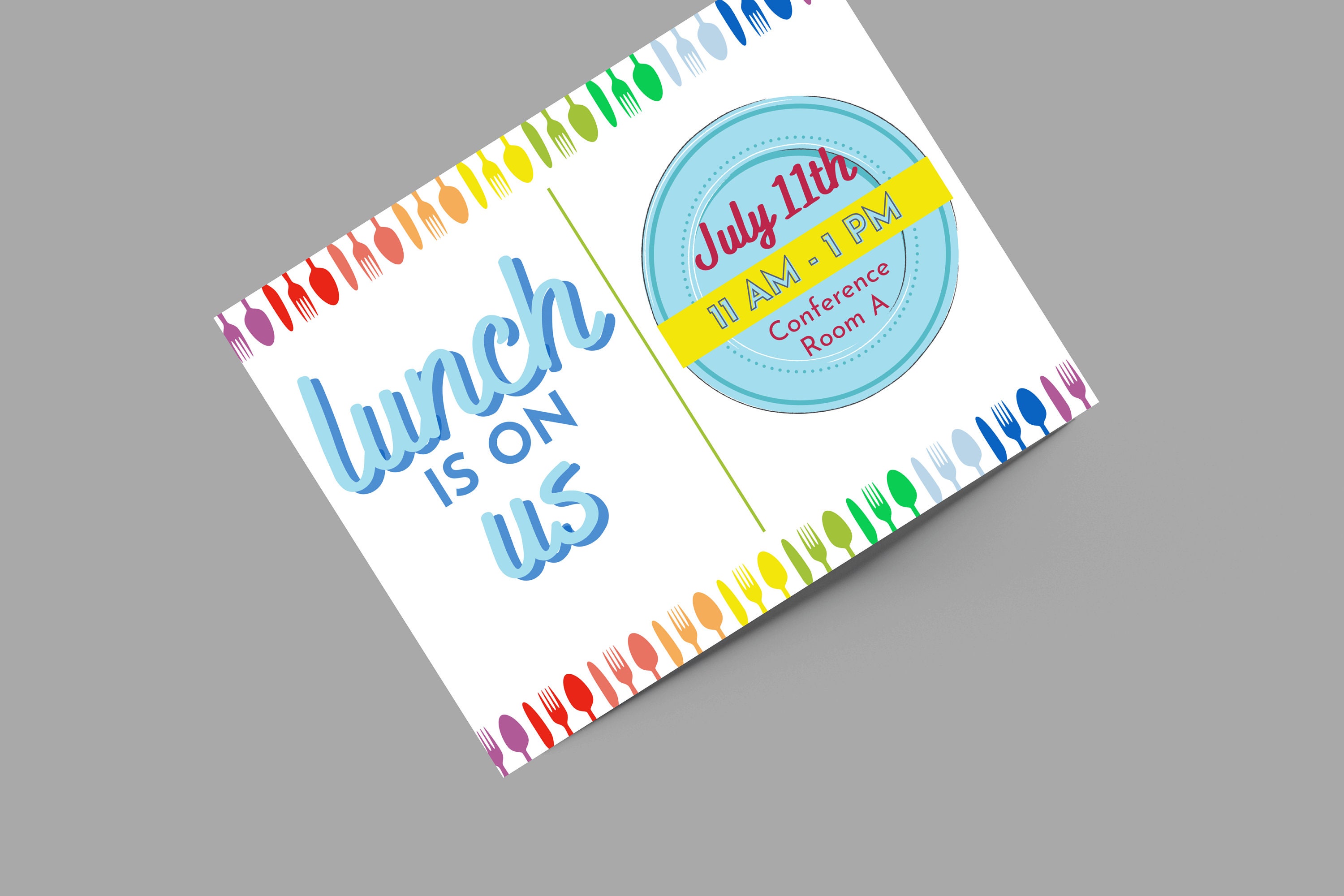 Employee Appreciation Lunch Flyer, Work Lunch Invitation, Customizable ...