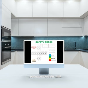 Safety Cross Template, Recordable Incident Tracker, Editable Microsoft ...