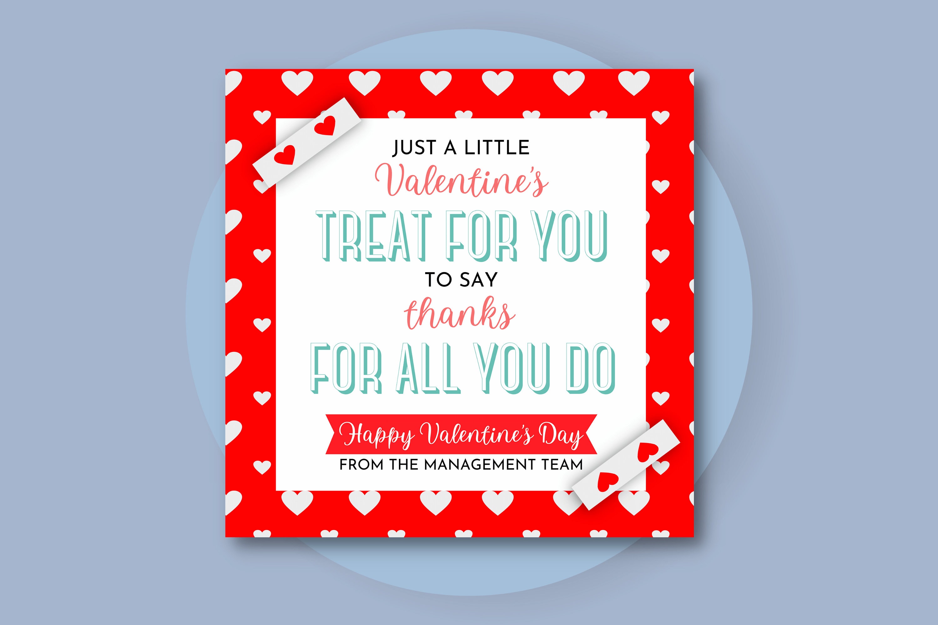 Editable Valentine's Cards for Work | Employee Recognition for ...