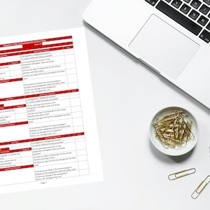 Fire Extinguisher Register and Monthly Inspection Form, Editable Excel ...
