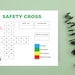 Safety Cross Template, Recordable Incident Tracker, Editable Microsoft ...