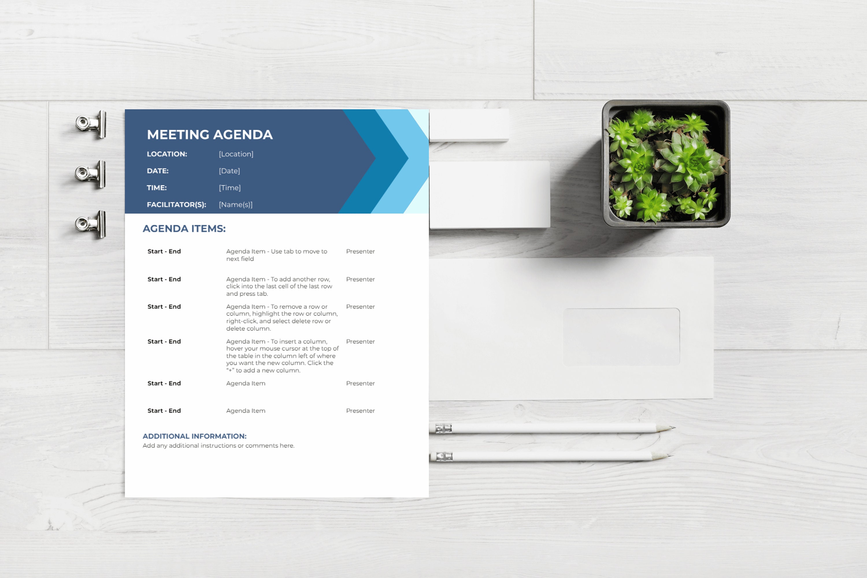 Google Docs Meeting Agenda Template, Editable Google Docs Template ...