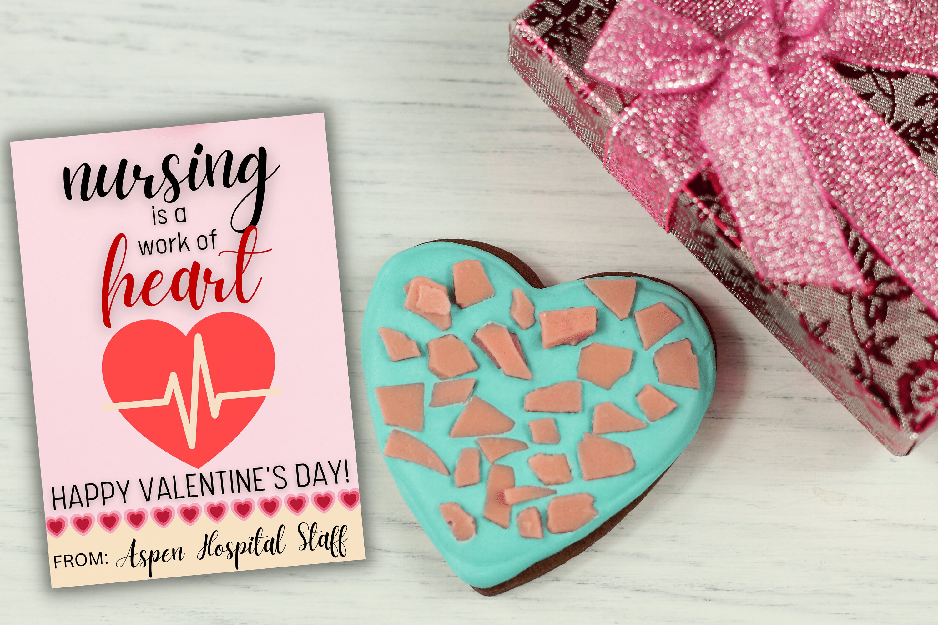 Editable Valentine's Cards for Nurses | Nurse Recognition for Valentine ...
