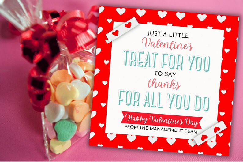 Editable Valentine's Cards for Work | Employee Recognition for ...