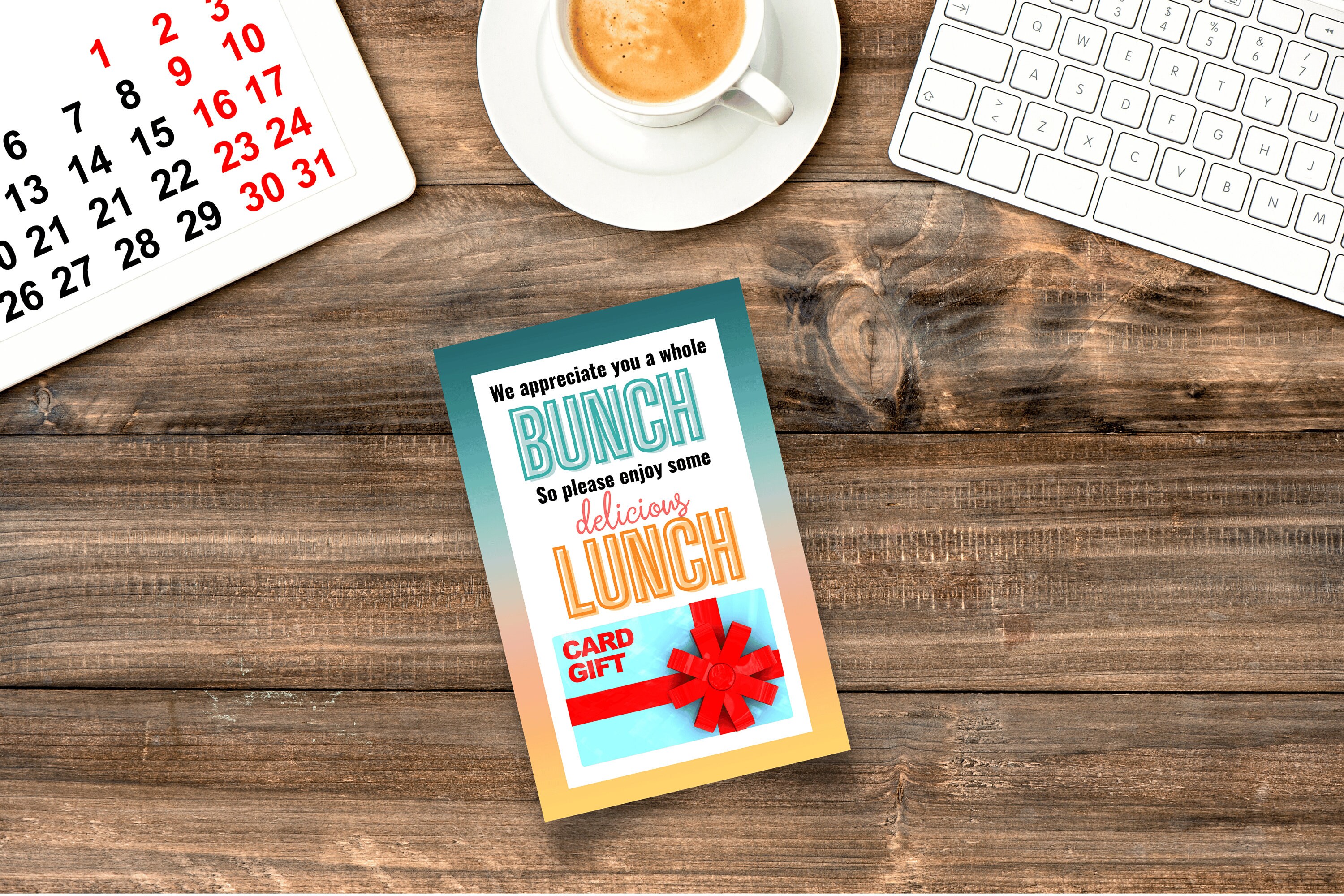 Printable Gift Card Holder for Employees | Restaurant Gift Card ...