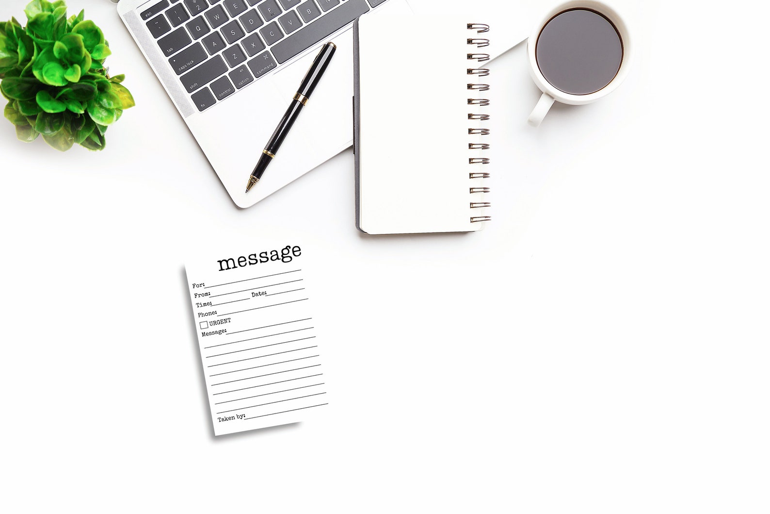 Printable Message Form, Missed Call PDF, Phone Message Memo Template ...