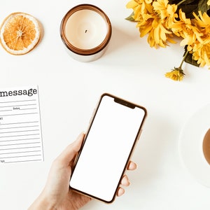 Printable Message Form, Missed Call PDF, Phone Message Memo Template ...