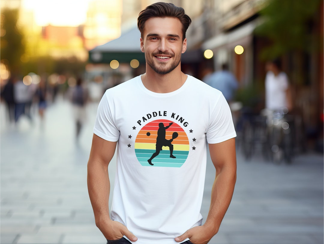 PADDLE KING T-SHIRT, Paddle Gift for Him, Funny Paddle Dad Daddy T ...