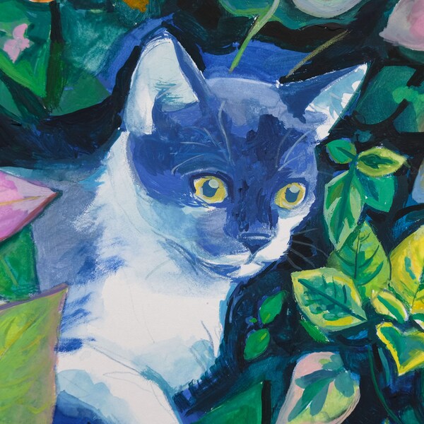 Gouache Painting - Etsy