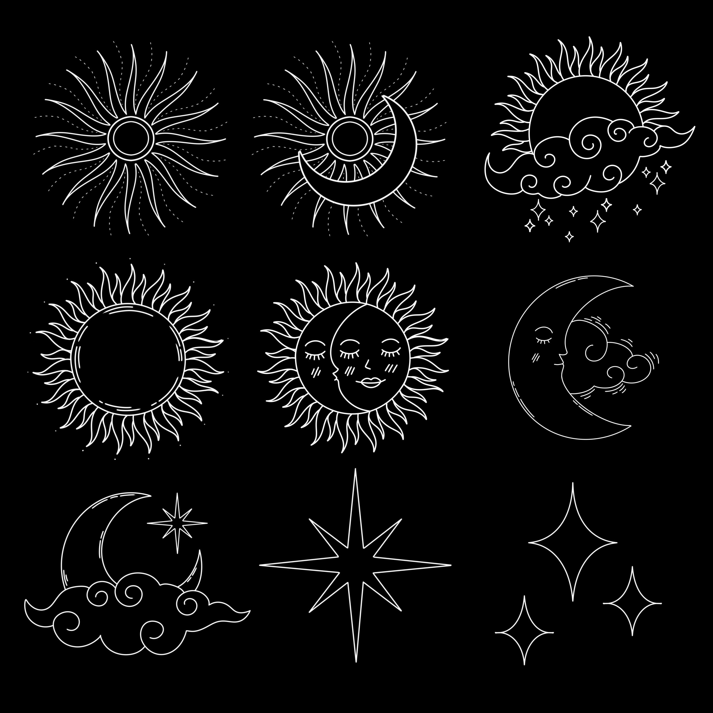 46 Zodiac Collection Celestial Procreate Brushes Procreate Brush Set ...