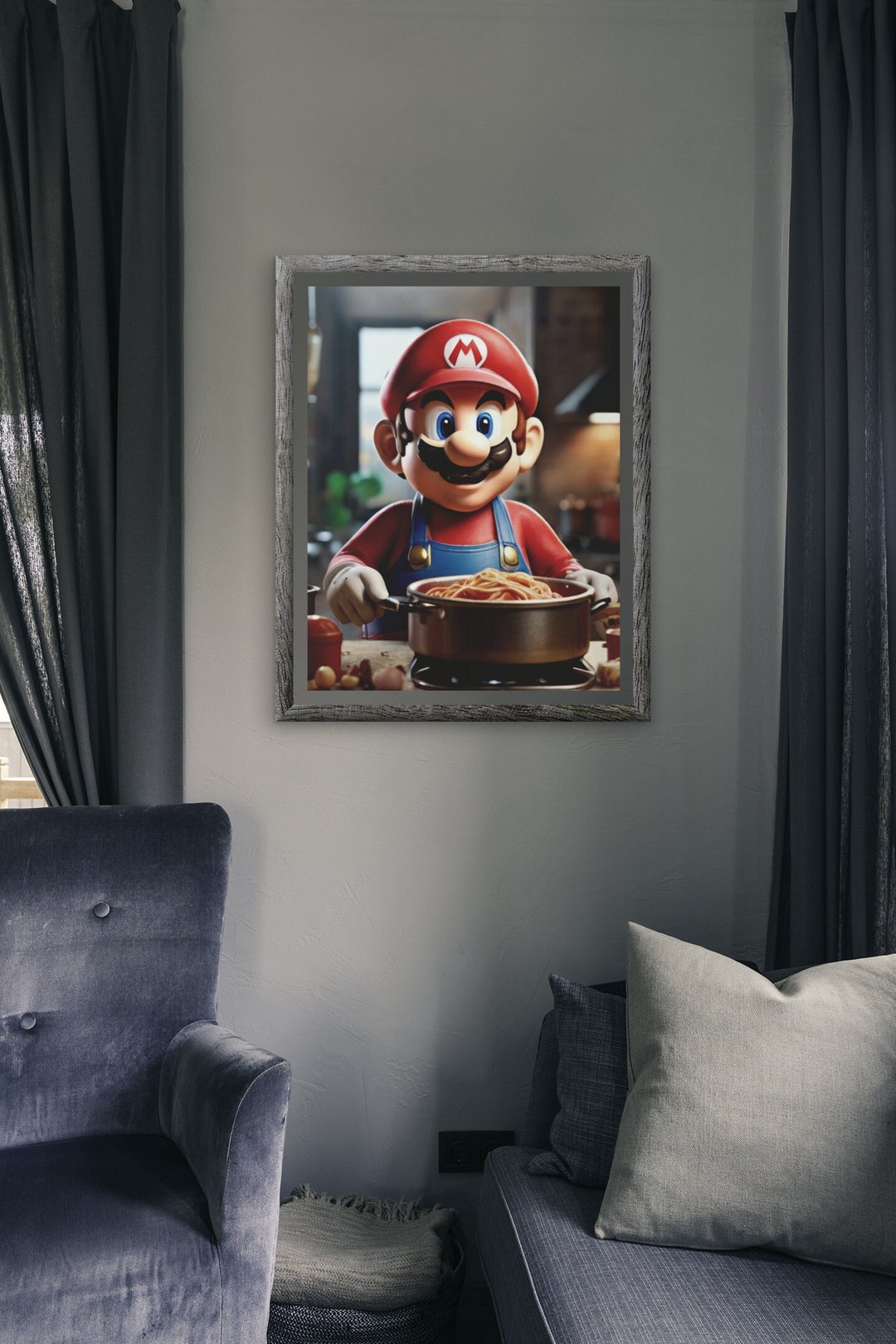 Super Mario Bros Poster, Gaming Room Poster, Gaming Wall Poster, Gaming ...