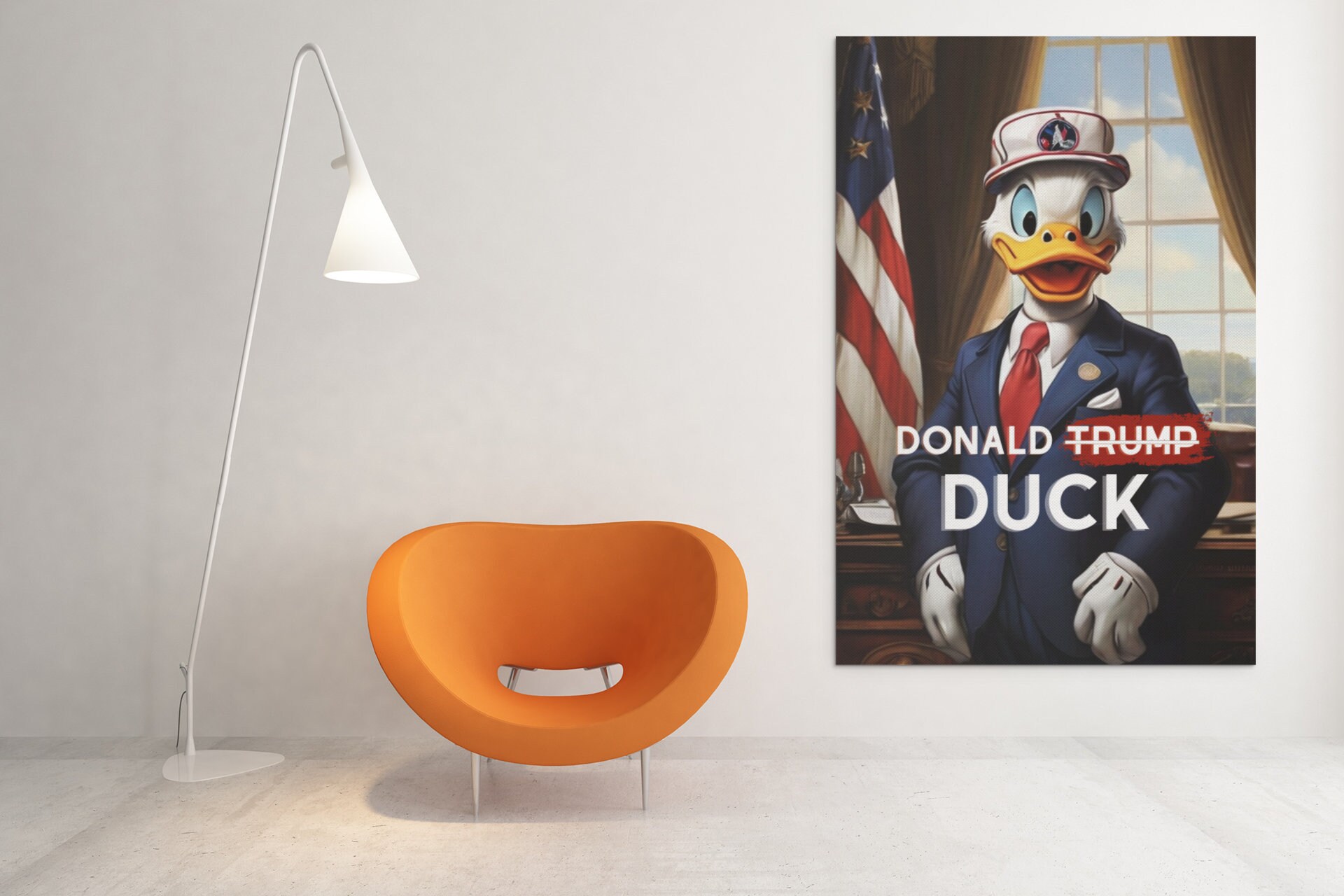 Donald Duck Poster, Gaming Room Poster, Gaming Wall Poster, Gaming ...