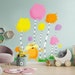 Removable Dr Seuss Lorax Truffula Tree Wall Decal Sticker Wallpaper for ...
