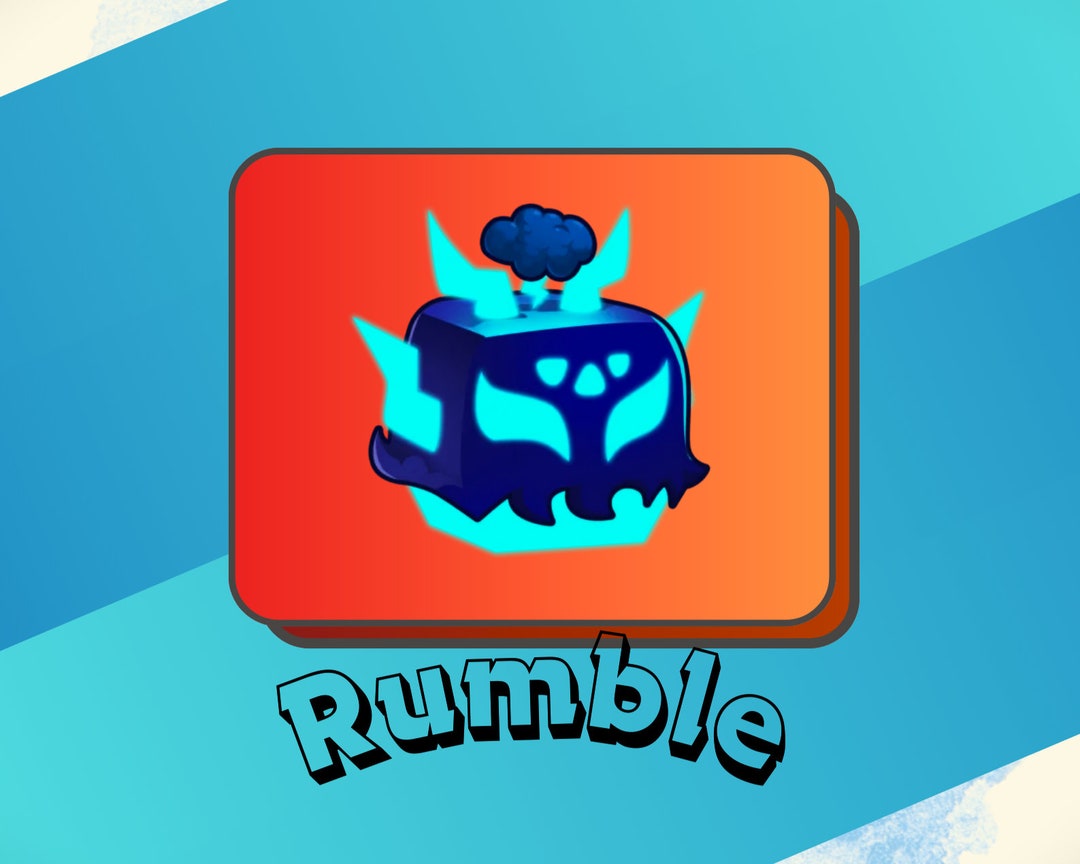 Rumble Blox Fruits Roblox READ DESCRIPTION - Etsy UK