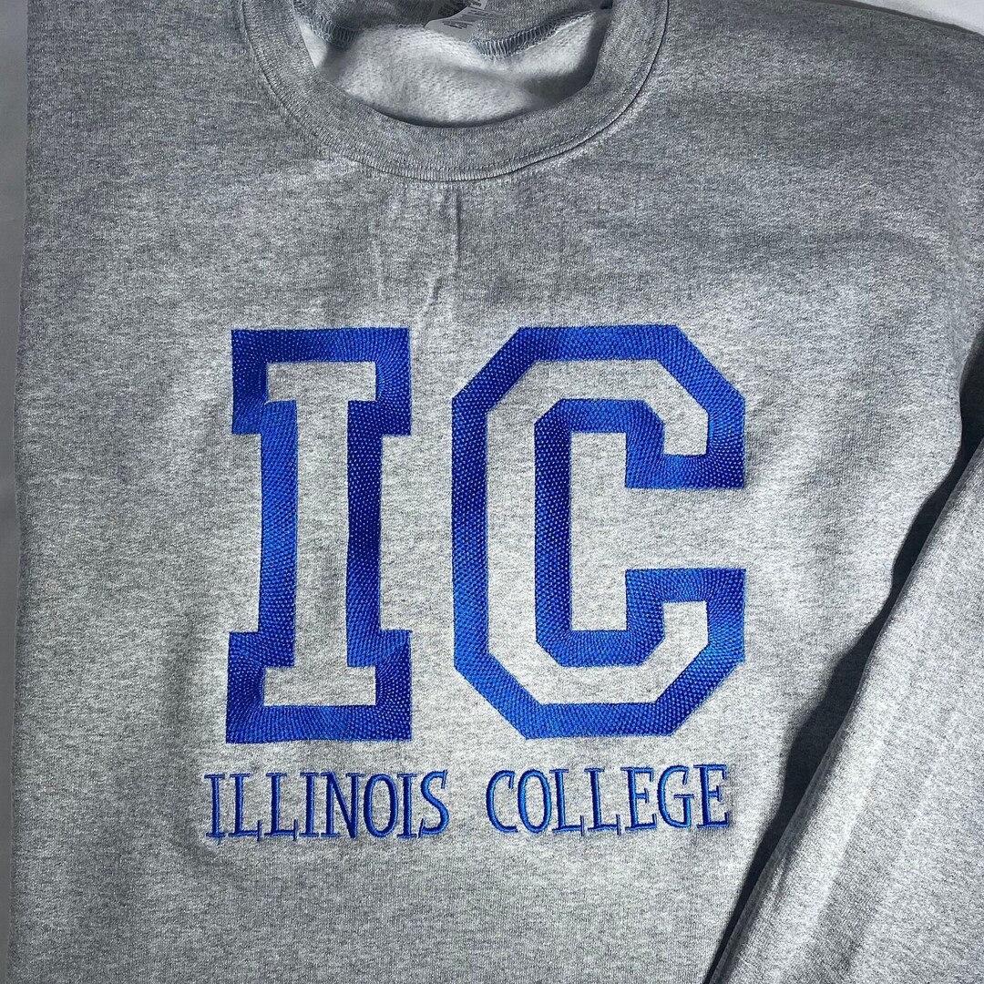 Custom College Embroidered Sweatshirt, Crewneck University Sweatshirt ...