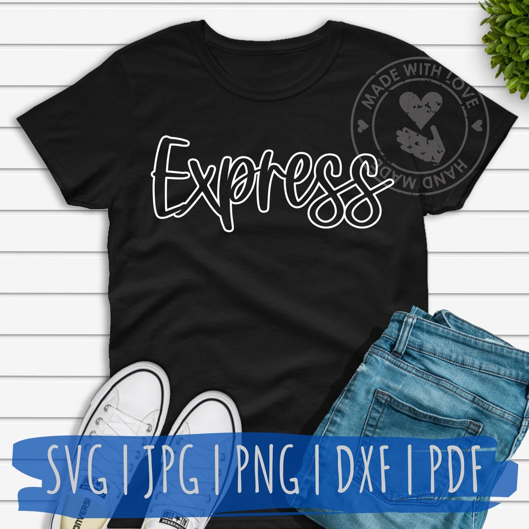 Express - School Spirit Mascot Design Svg, Jpg, Png, Dxf Digital ...