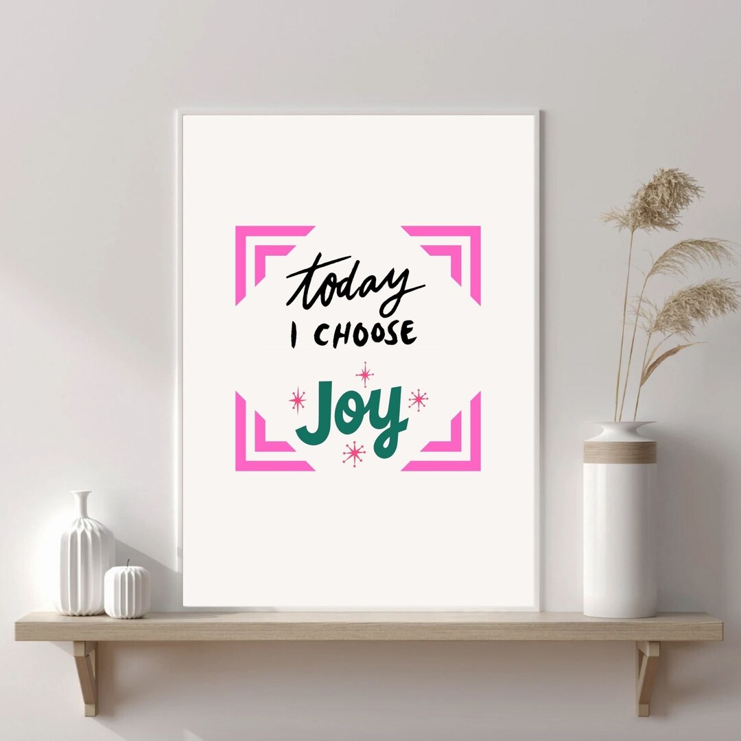 Joy, Inspirational Art, PRINTABLE, Wall Art, Nursery Art, Digital ...