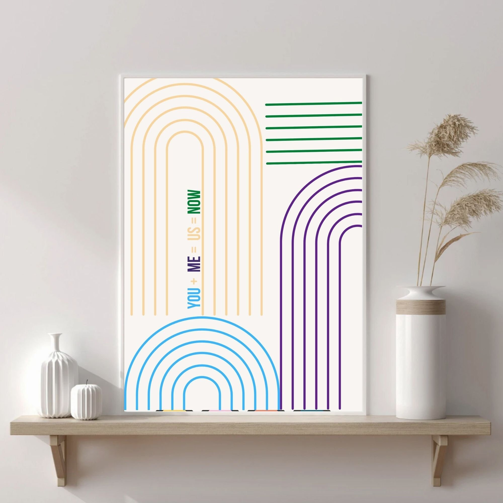 Abstract Love, Line Art, Inspirational Art, PRINTABLE, Wall Art ...