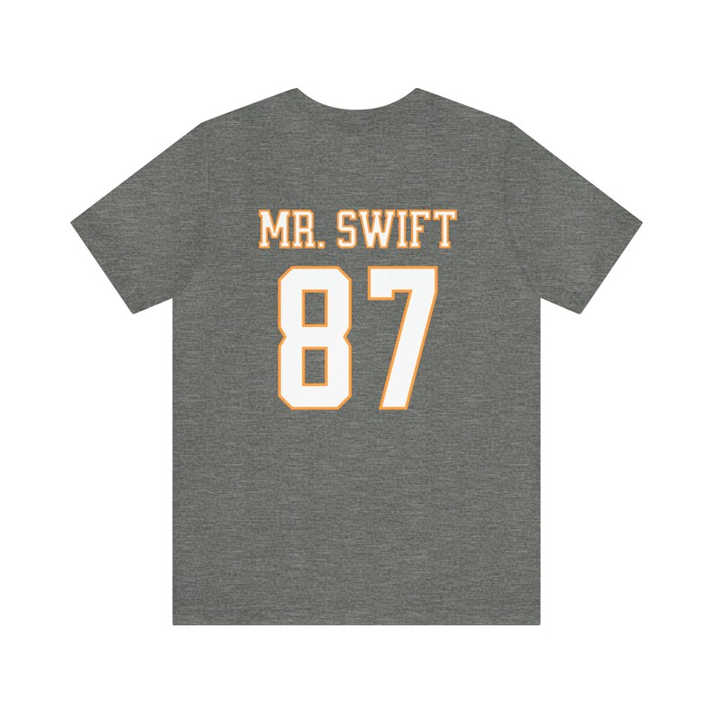 Go Taylors Boyfriend Tshirt Jersey Number 87 Kansas City - Etsy