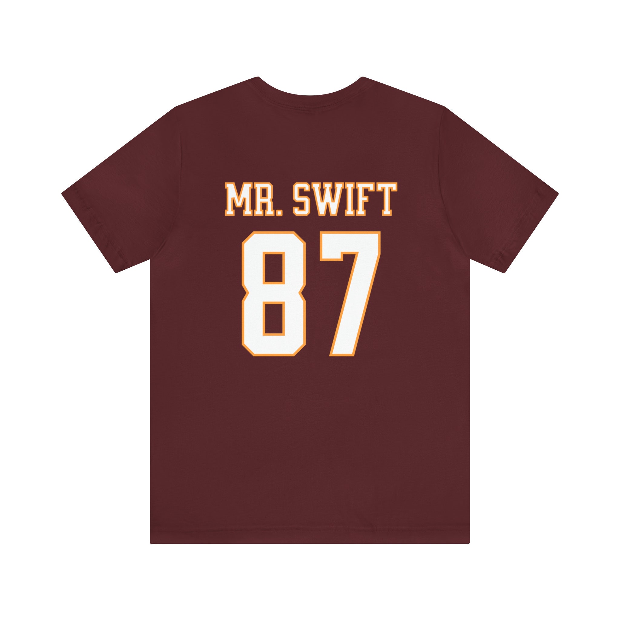 Go Taylors Boyfriend Tshirt Jersey Number 87 Kansas City - Etsy