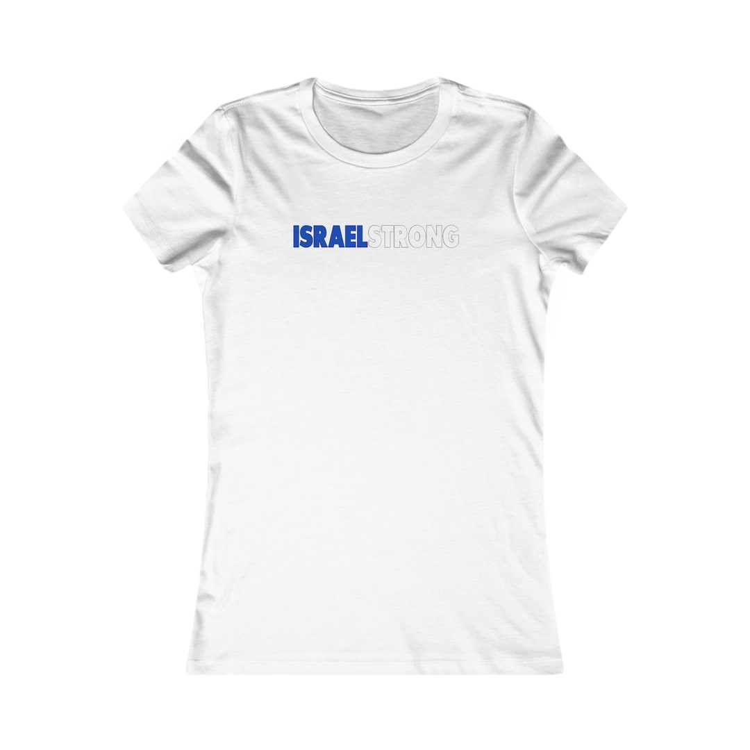 ISRAELSTRONG Support Israel T-shirt- Women's - Etsy