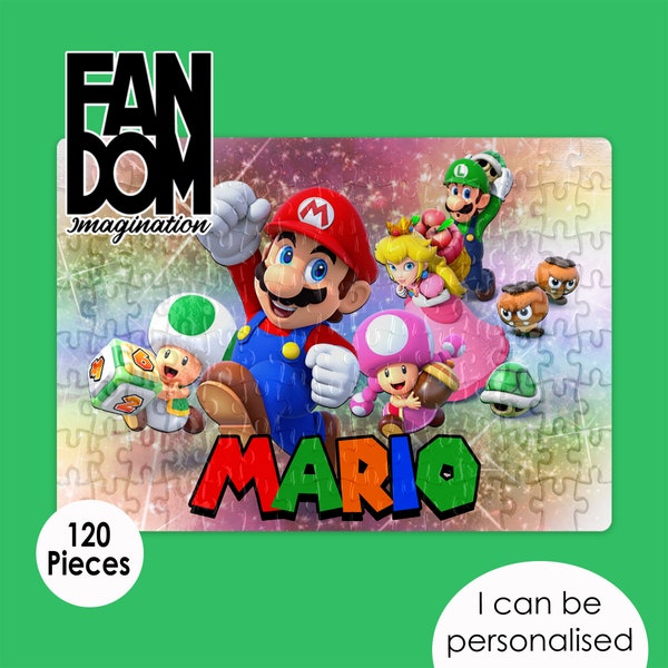 Princess Peach Puzzle - Etsy