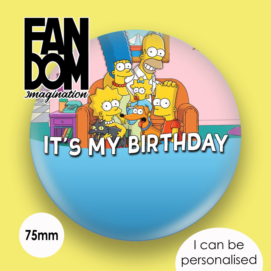 The Simpsons Family - It's My Birthday - the Simpsons Inspired ...