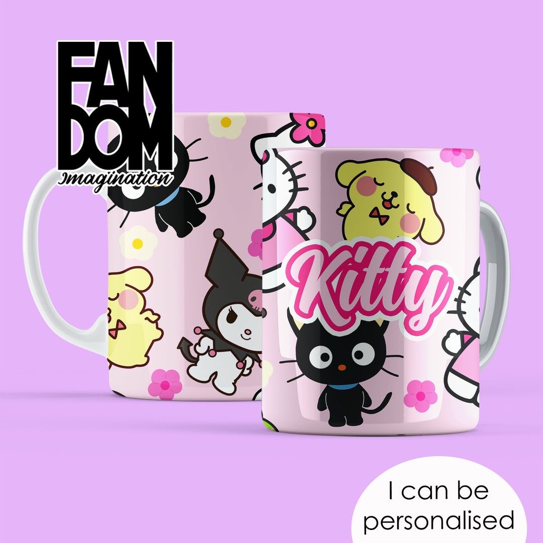 Hello Kitty and Friends 11oz Personalised Ceramic Mug Birthday Gift ...