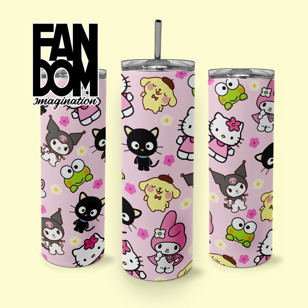 Hello Kitty and Friends 20oz Reusable Stainless Steel Tumbler ...
