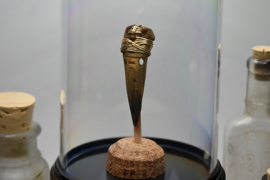 Handmade Miniature Ritual Bone Mask Shamanic Curiosities Avian Deity ...