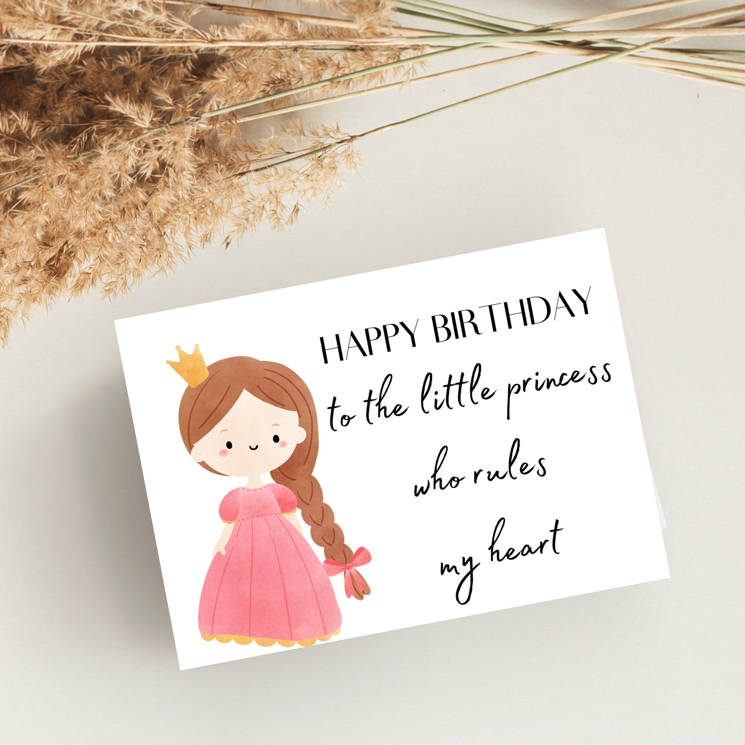 Happy Birthday Little Girl Princess