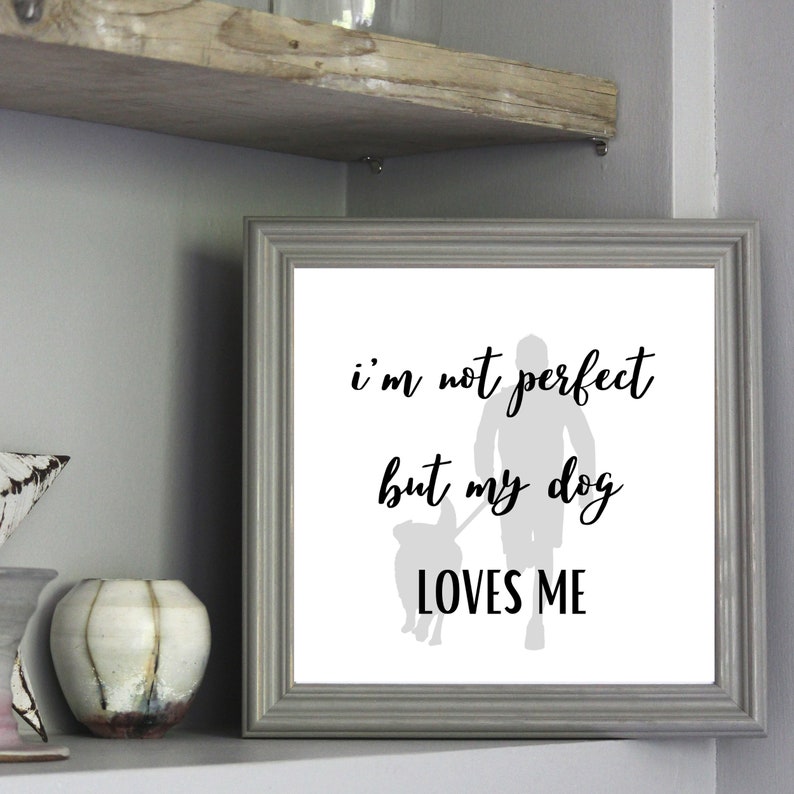 Dog Quote Wall Print Digital Download - Etsy UK