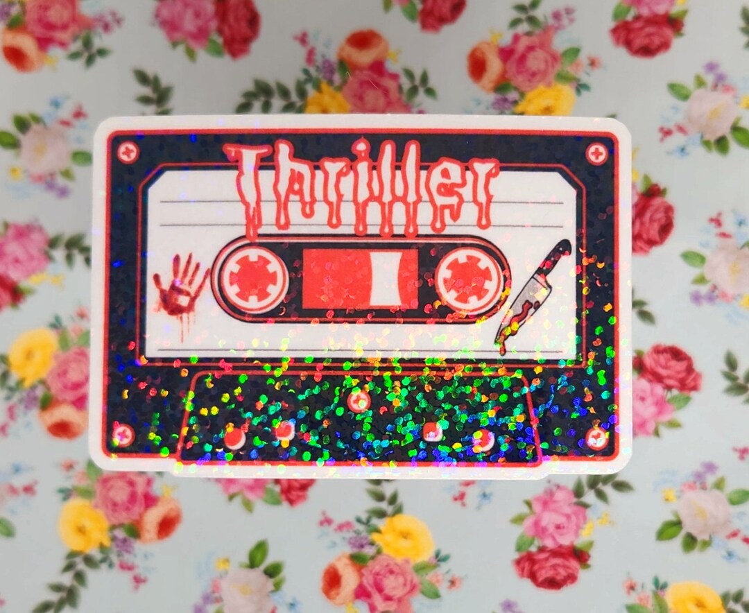 Thriller Sticker, Bookish Sticker, Book,lover, Mystery, Thriller, Vinyl ...