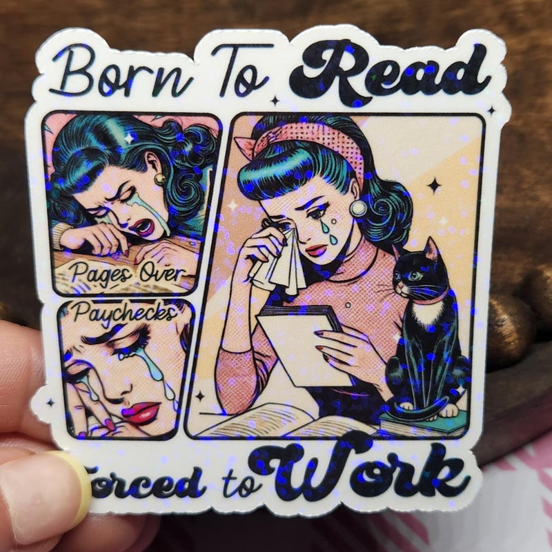 Work Stickers for Kindle - Etsy