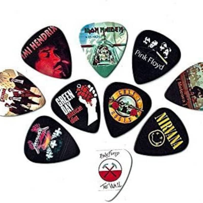 Guitar Pick Rock Band - Etsy