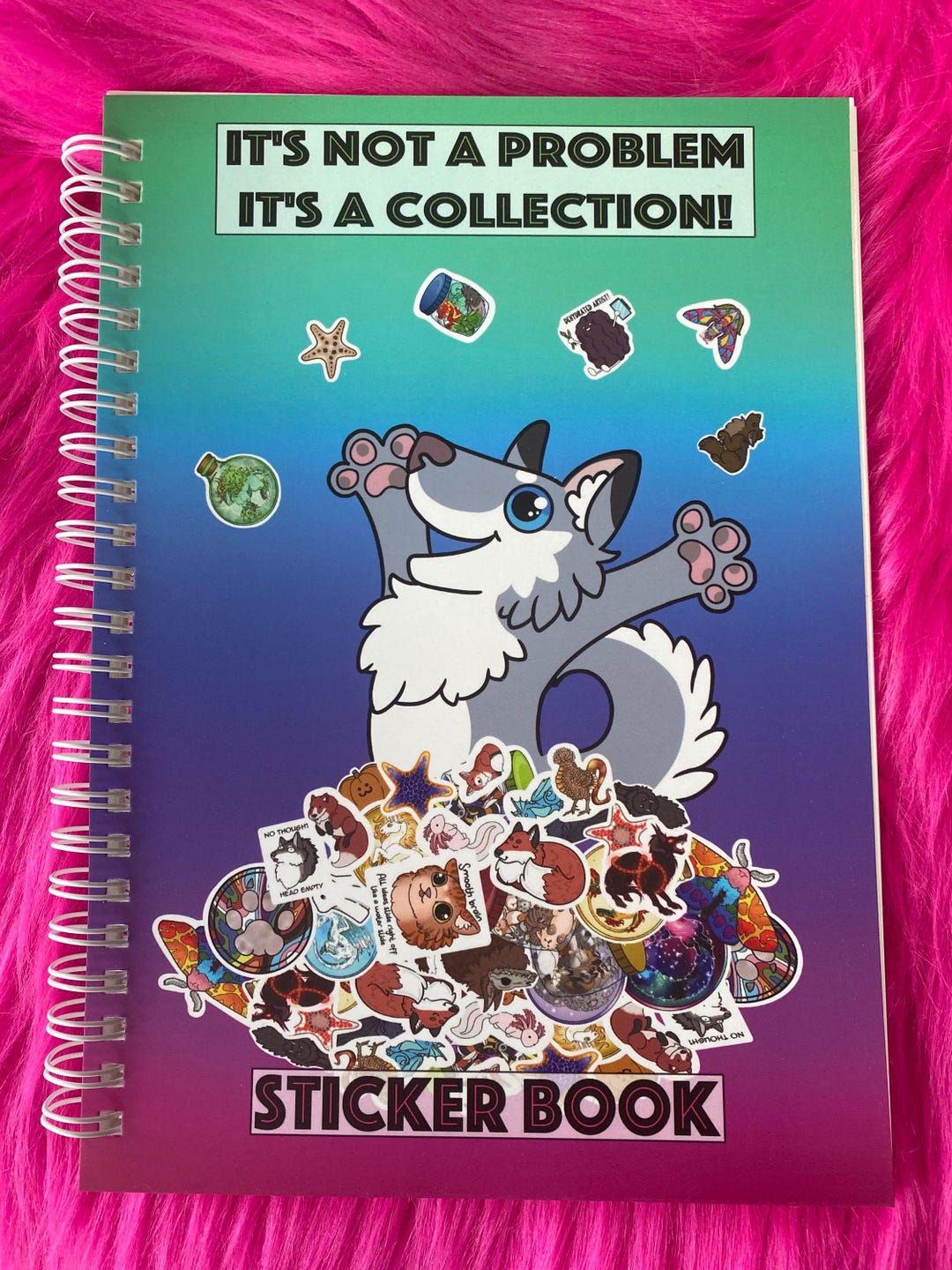 A5 Reusable Sticker Book - Sticker Collection - Etsy